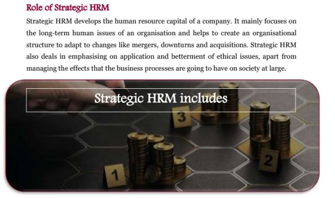 Strategic HR Management - Course Line Strategic HR Management - Course Line
